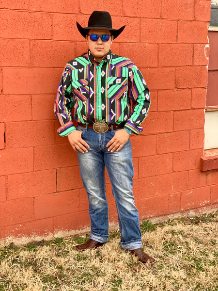 The Clint Button Up – Diamond S Western Wear